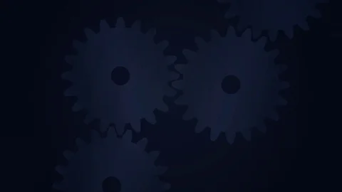 Cogs moving. Concept of teamwork. Symbol... | Stock Video | Pond5