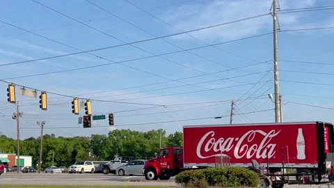 Coke Truck Stock Video Footage | Royalty Free Coke Truck Videos | Pond5
