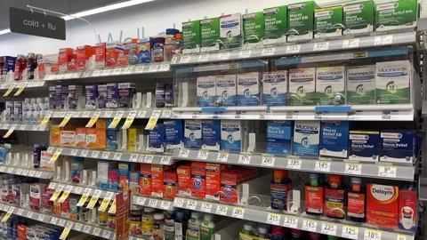 Pharmacy Aisle Stock Videos – Royalty-Free HD & 4K Videos | Pond5