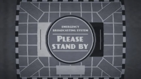 Cold War ‘Please Stand By’ Caption F... | Stock Video | Pond5