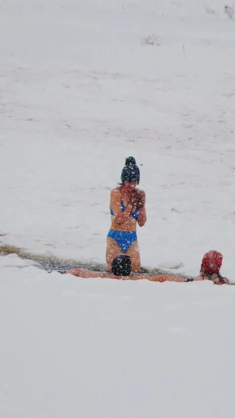 Snow Bikini Stock Videos – Royalty-Free HD & 4K Videos