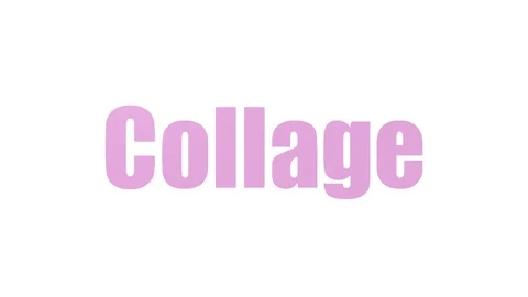 Collage Animated Tag Cloud Isolated On W... | Stock Video | Pond5