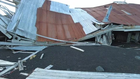 Collapsed Roof Stock Video Footage | Royalty Free Collapsed Roof Videos ...