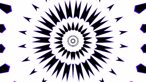 Collapsing geometric shapes | Stock Video | Pond5