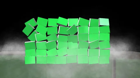 Green Screen Collapse Stock Video Footage | Royalty Free Green Screen ...