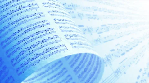 A Collection of High Quality Music Notes... | Stock Video | Pond5