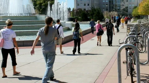 College Students Stock Footage ~ Royalty Free Stock Videos | Pond5