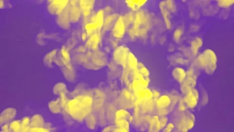 Collision of yellow blast waves on a pur... | Stock Video | Pond5