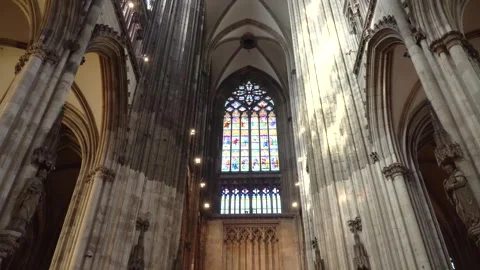 Cologne Cathedral Interior, Cologne Germ... | Stock Video | Pond5