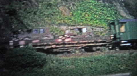 COLOGNE, GERMANY - 1966: Military train ... | Stock Video | Pond5