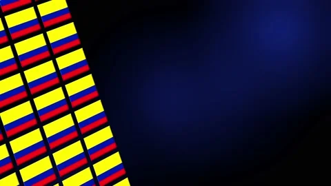 Colombia Flag Animated Background 3d Ani... | Stock Video | Pond5