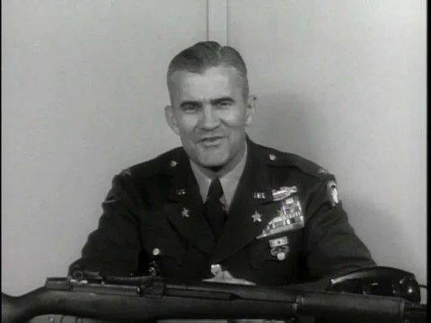 Colonel William Wilson Quinn introduces ... | Stock Video | Pond5