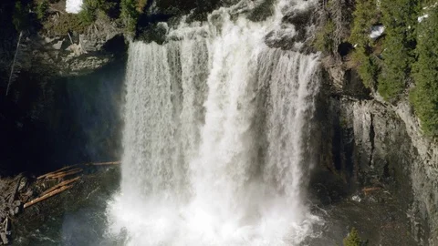 Colonnade Falls, Yellowstone National Pa... | Stock Video | Pond5