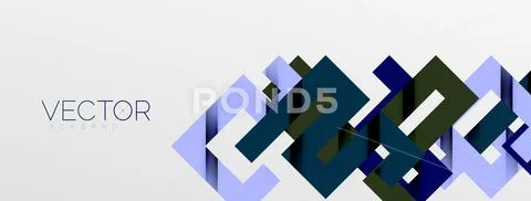 Color bend lines with shadow texture effect. Vector Illustration For ...