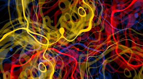 Color Blast Abstract 4K Loop | Stock Video | Pond5