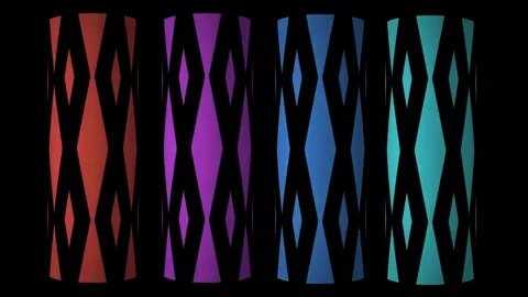 Color changing shapes video background | Stock Video | Pond5