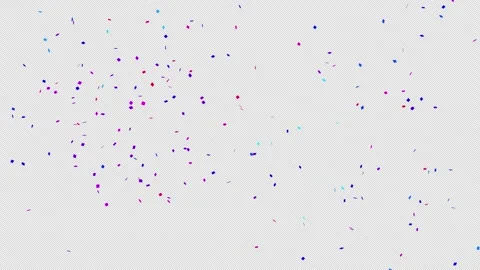 Color Confetti Explosion Animation on a ... | Stock Video | Pond5