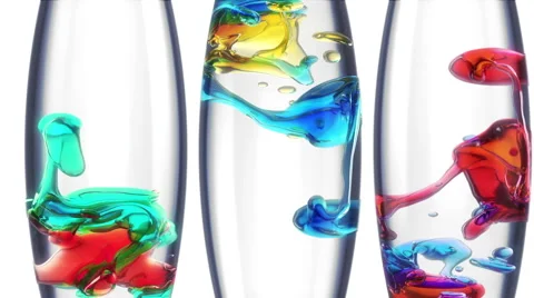 color flow lava lamp background | Stock Video | Pond5