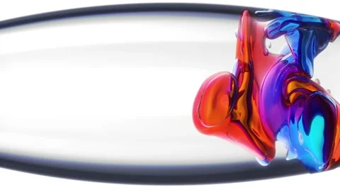 color flow lava lamp background | Stock Video | Pond5