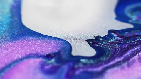color glitter texture ink spatter white ... | Stock Video | Pond5