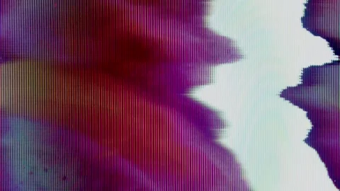 Color melt VHS effect, color bleed is th... | Stock Video | Pond5