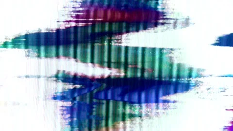 Color melt VHS effect, color bleed effec... | Stock Video | Pond5