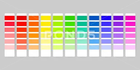 Color palette guide on transparent background Illustration #145162540
