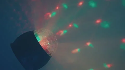 Color, RGB ball of color music shines wi... | Stock Video | Pond5