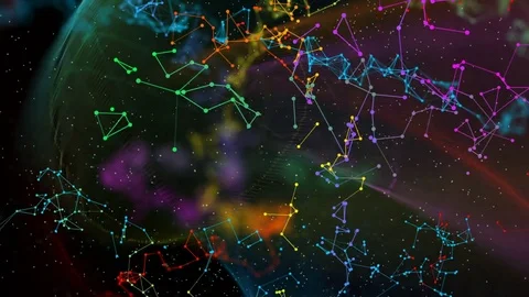 color space. cinematic background. seaml... | Stock Video | Pond5