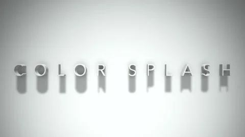 Color Splash 3D Stock Videos – Royalty-Free HD & 4K Videos
