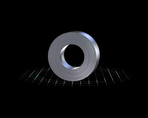 Steel Coil Stock Footage ~ Royalty Free Stock Videos | Pond5