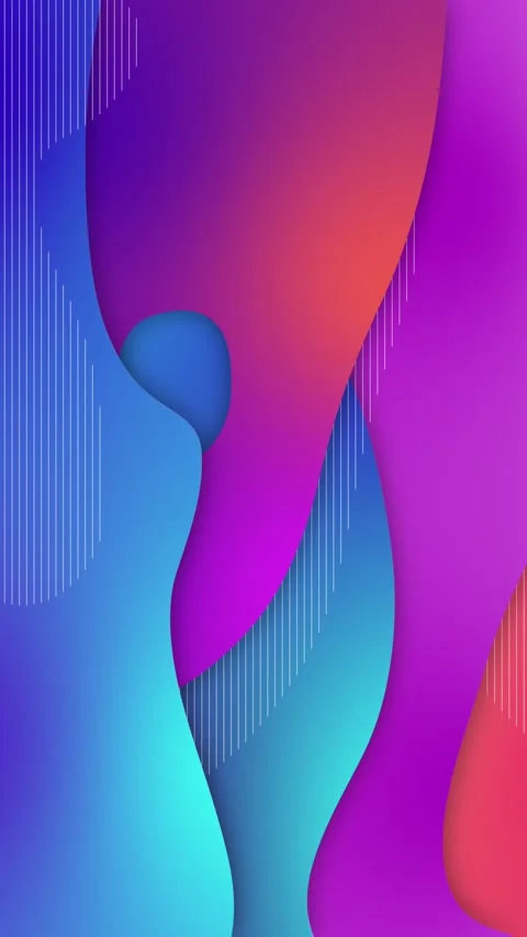 Color waves looped animated backgrounds | Stock Video | Pond5