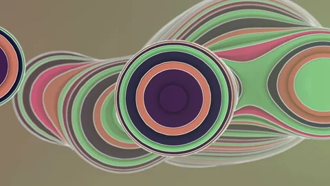 Colored animation of sliced shape Futuri... | Stock Video | Pond5