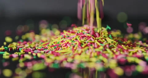 sprinkles falling down