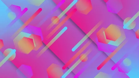 Colored corporate shape background | Stock Video | Pond5