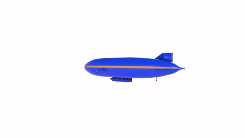 Blimp 3D Stock Videos – Royalty-Free HD & 4K Videos
