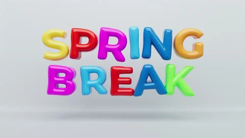 Spring Break Background Stock Footage ~ Royalty Free Stock Videos | Pond5