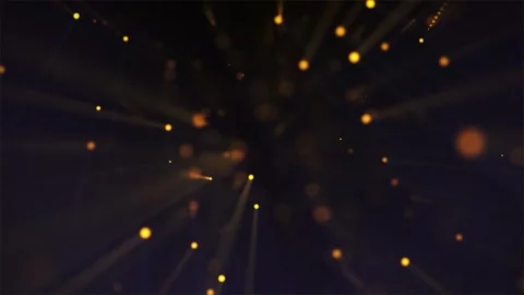 Colorful abstract light particles flash ... | Stock Video | Pond5