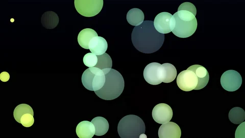Colorful animated circles particles ligh... | Stock Video | Pond5