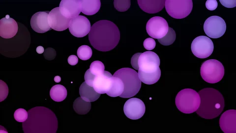 Colorful animated circles particles ligh... | Stock Video | Pond5