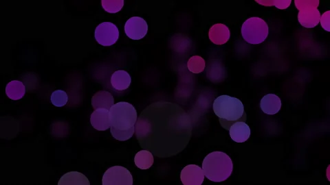 Colorful animated circles particles ligh... | Stock Video | Pond5