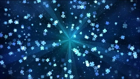 Colorful Animated Clover Shapes - Loop B... | Stock Video | Pond5