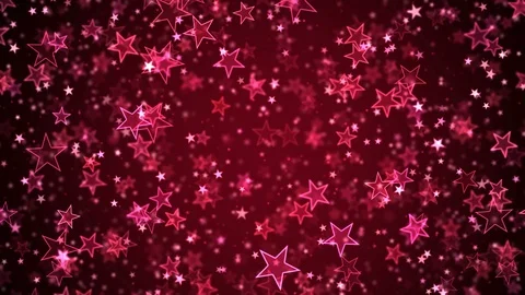 Colorful Animated Falling Shining Stars ... | Stock Video | Pond5