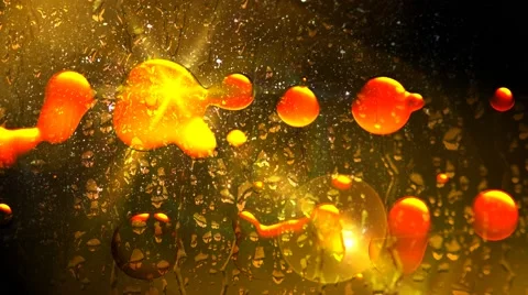 colorful animated raindrops abstract mot... | Stock Video | Pond5