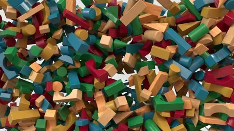Six Building Blocks Stock Videos – Royalty-Free HD & 4K Videos | Pond5