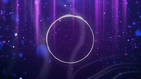 Colorful animation of audio visualizer. ... | Stock Video | Pond5