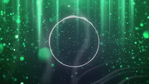 Colorful animation of audio visualizer. ... | Stock Video | Pond5