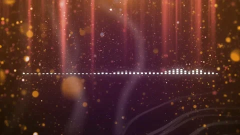 Colorful animation of audio visualizer. ... | Stock Video | Pond5