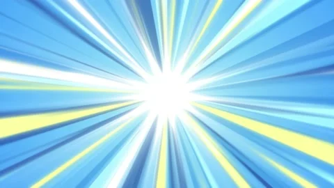 Colorful Anime Speed Lines. Fast speed n... | Stock Video | Pond5