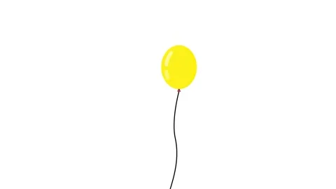 colorful balloon animation flying balloo... | Stock Video | Pond5